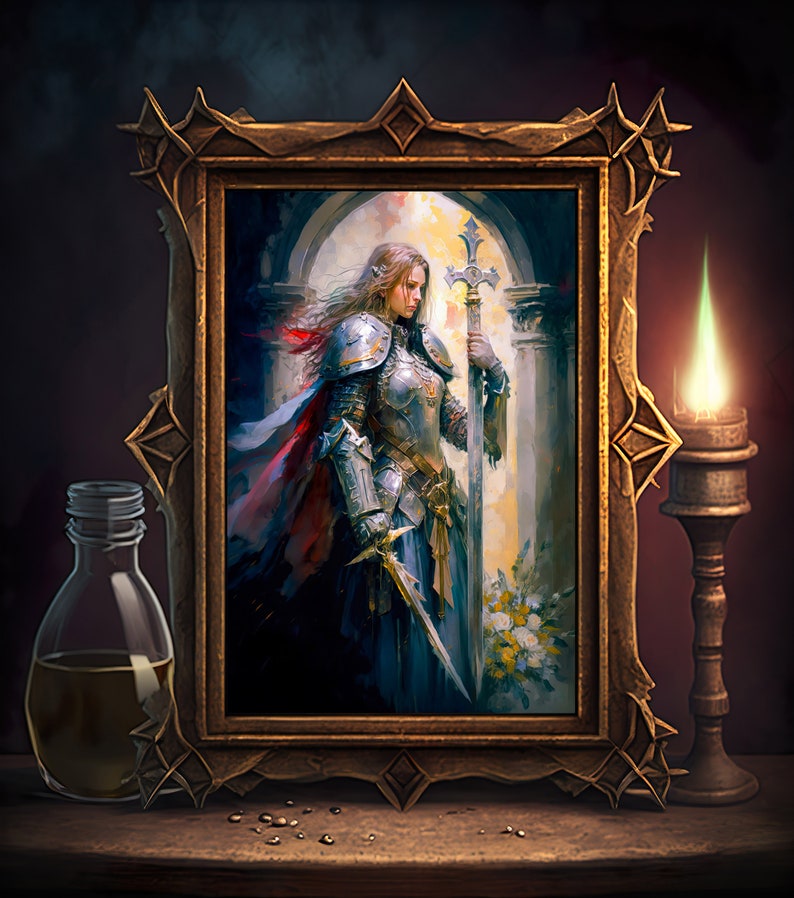 Paladin Art, Knight Art, Fantasy Art, Mythical Art, Magical Art ...