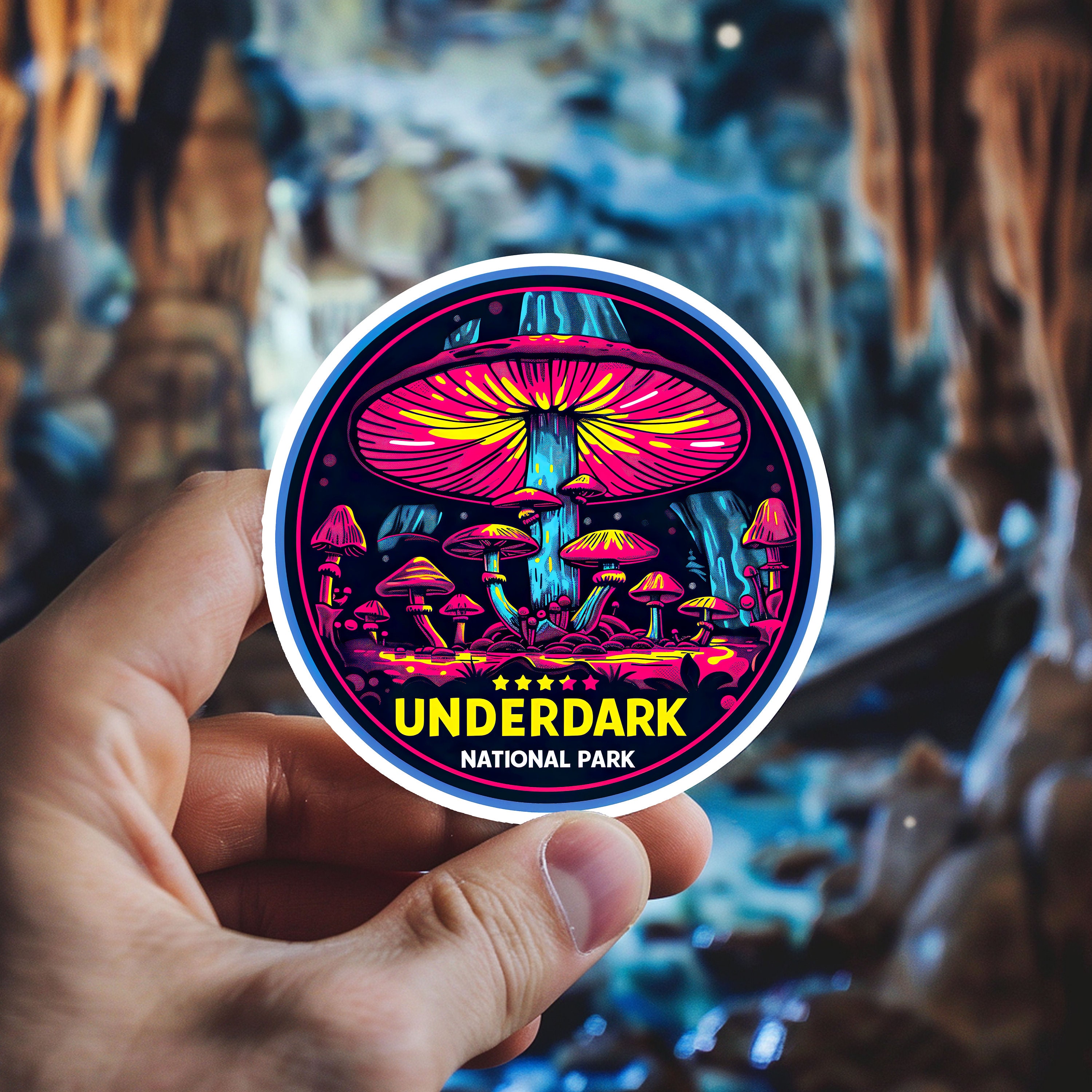Underdark National Park Sticker Waterproof Vinyl Sticker Dungeons and ...