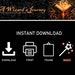 Dnd Character Class Bundle, Set of 12 Classes, Fantasy Gallery Wall ...