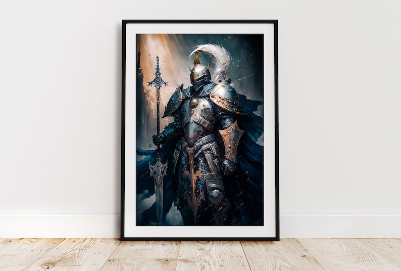 Paladin Art, Knight Art, Fantasy Art, Mythical Art, Magical Art ...