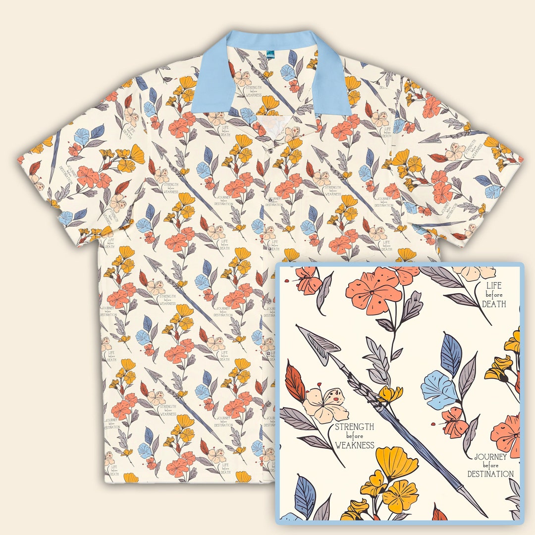 Life Before Death Hawaiian Shirt, Stormlight Archive Inspired, Kaladin ...