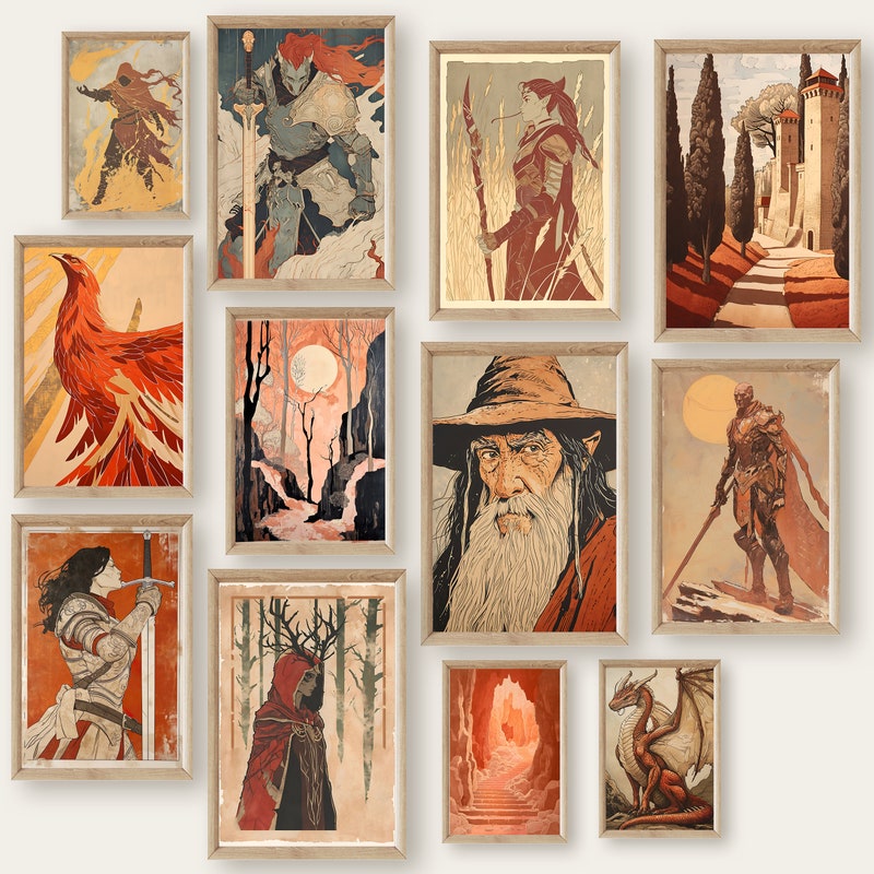 Fantasy Print - Etsy