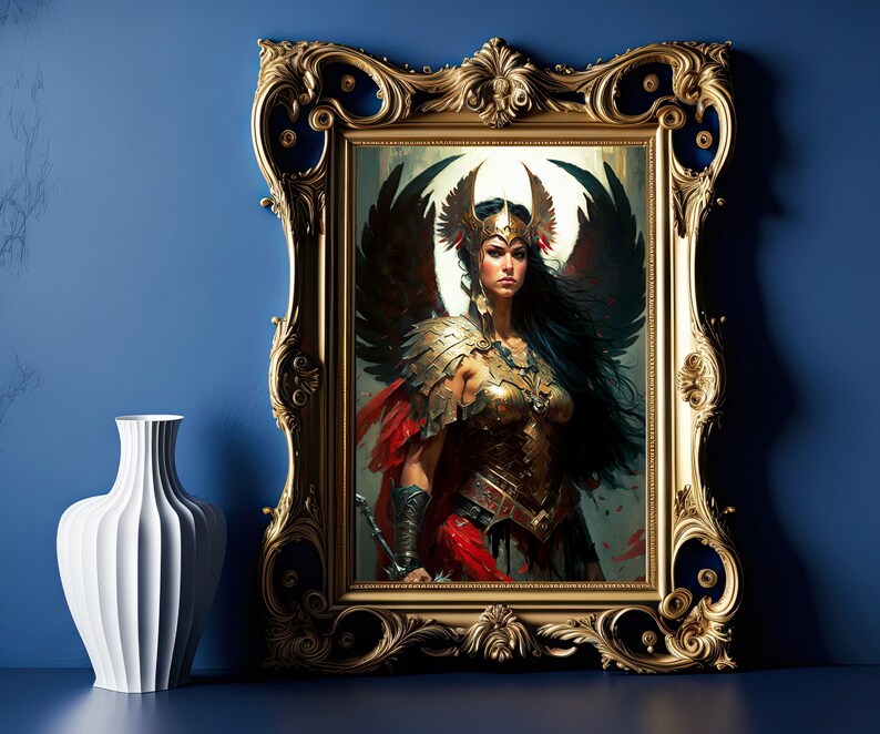 Valkyrie Art Norse Mythology Art Fantasy Art Mythical Art - Etsy