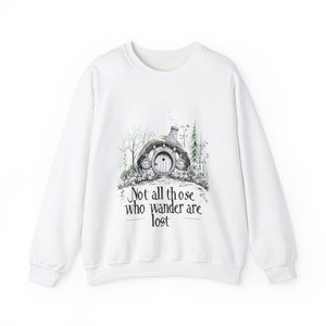 Hobbit Hole Crewneck Sweatshirt, Lord of the Rings Inspired, the Hobbit ...