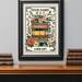 Custom Library Name Art, Bookshelf Artwork, Sign Personalized Name ...