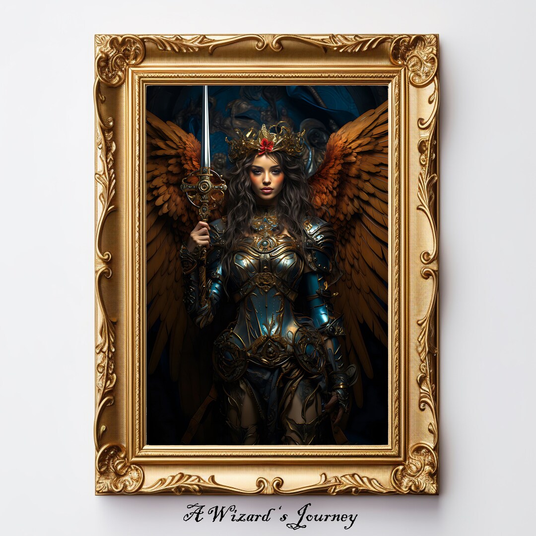 Valkyrie Art, Norse Mythology Art , Fantasy Art, Mythical Art, Magical ...