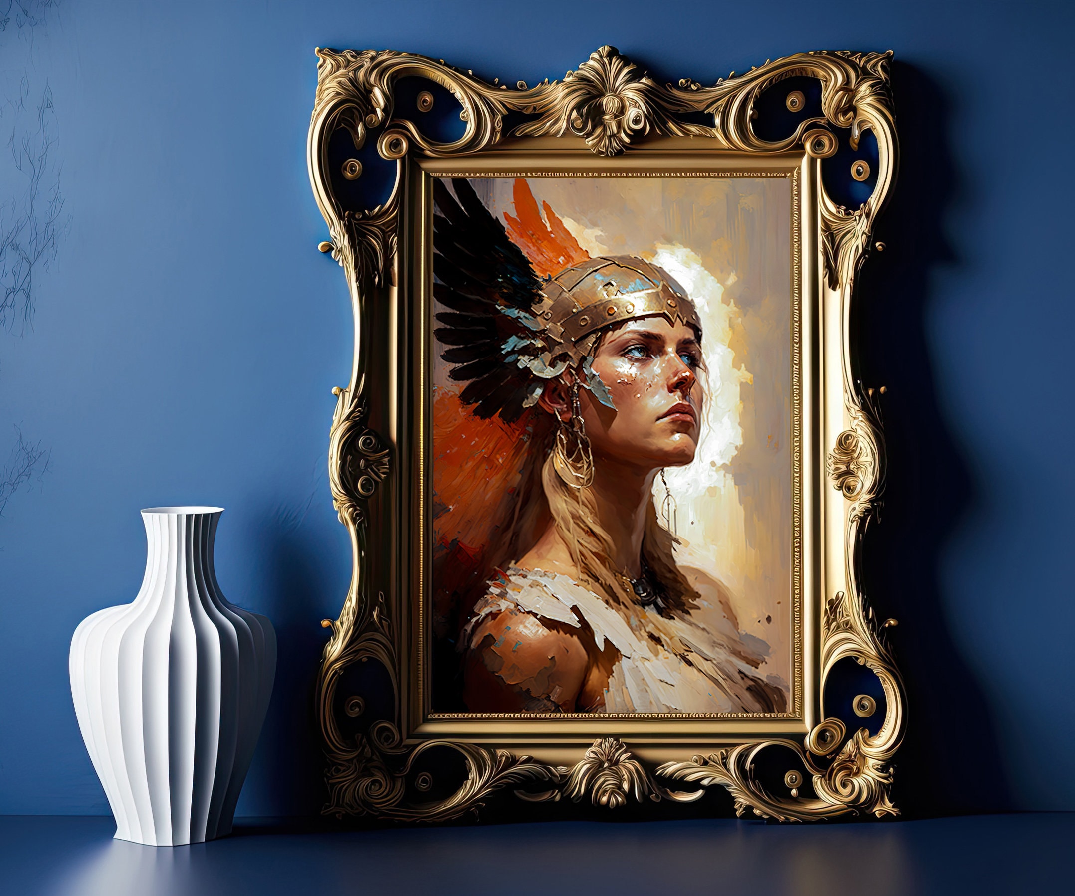 Valkyrie Art Norse Mythology Art Fantasy Art Mythical Art - Etsy