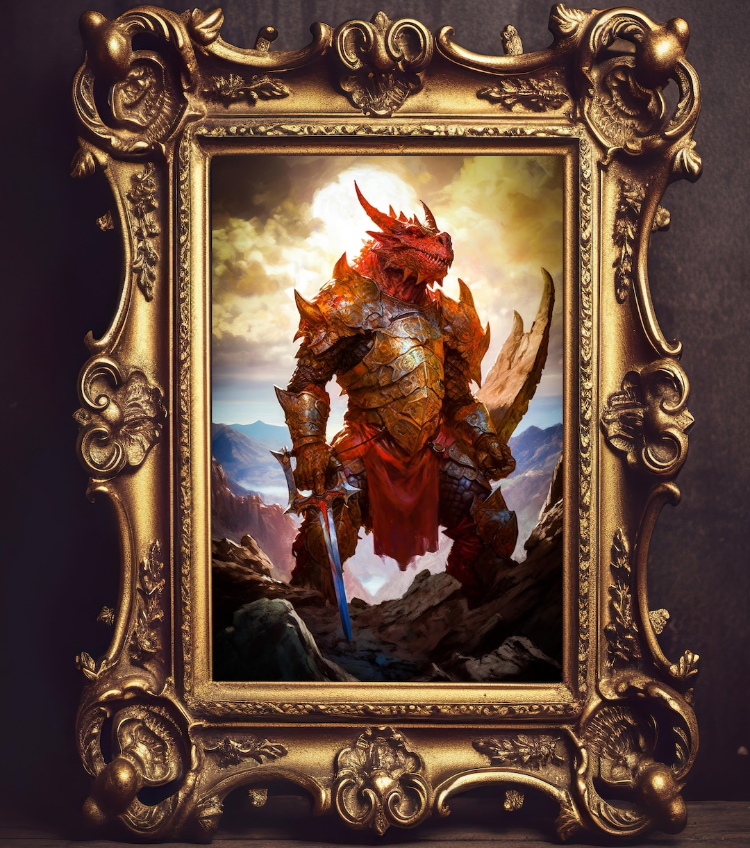 Dragonborn Art, Fantasy Art, DND Art, Magical Art, Fantasy Landscape ...