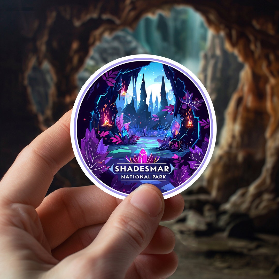 Shadesmar National Park Sticker Waterproof Vinyl Sticker Stormlight ...