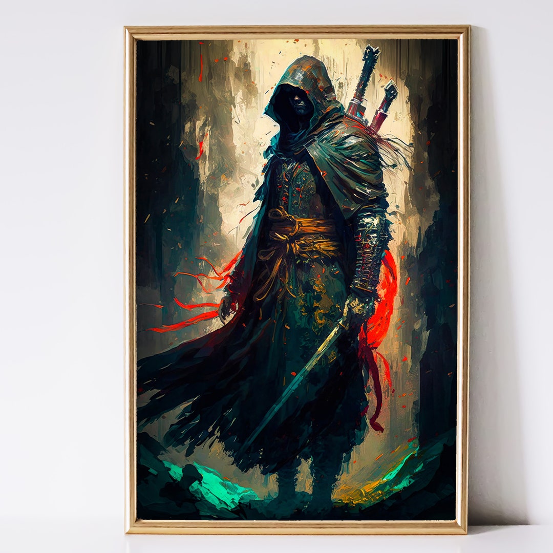 Rogue Art, Fantasy Art, Mythical Art, Magical Art, Digital Download ...