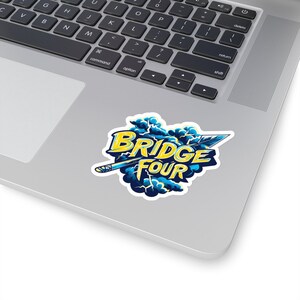 Bridge Four Sticker, Stormlight Archive Sticker, Laptop Phone Bottle ...