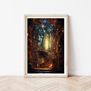 Fantasy Library Art, Books and Reading Art, Fantasy Art, Mythical Art ...