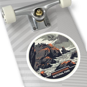 Dragonstone National Park Sticker Waterproof Vinyl Sticker House of ...