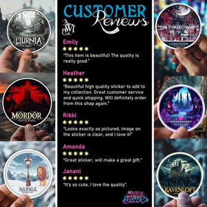 Dragonstone National Park Sticker Waterproof Vinyl Sticker House of ...