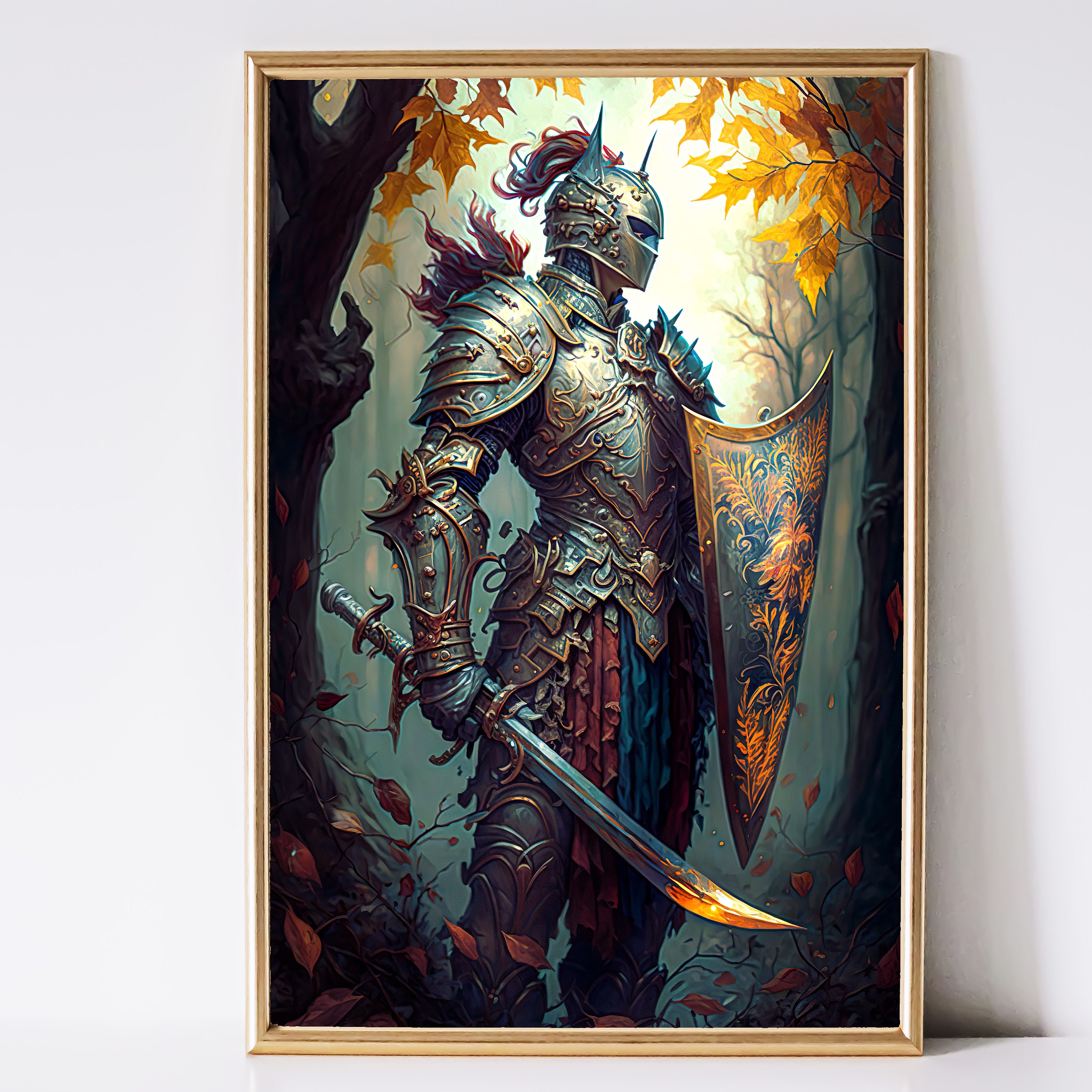 Paladin Art, Knight Art, Fantasy Art, Mythical Art, Magical Art ...