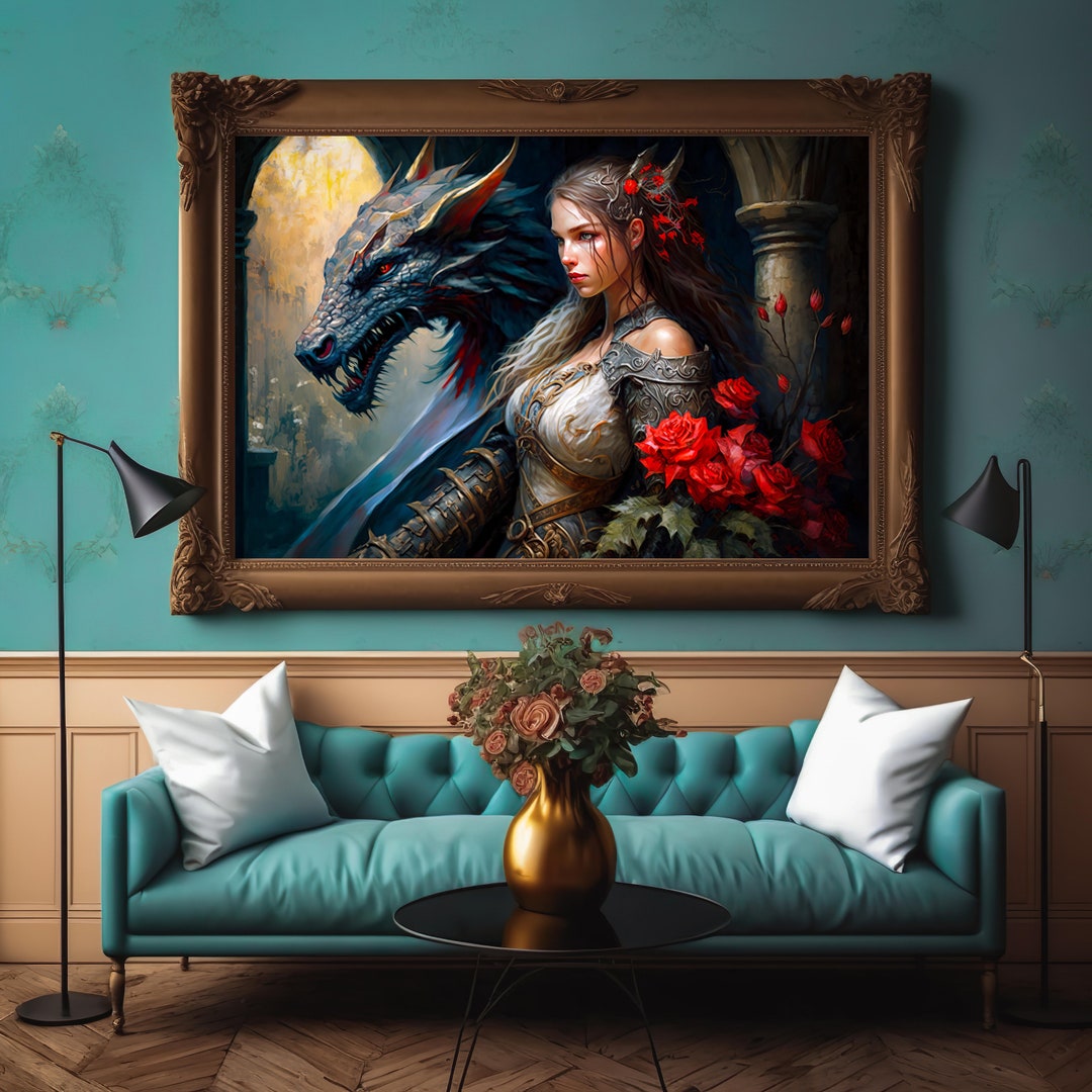Dragon Art, Dragon Queen, Fantasy Art, Mythical Art, Magical Art ...