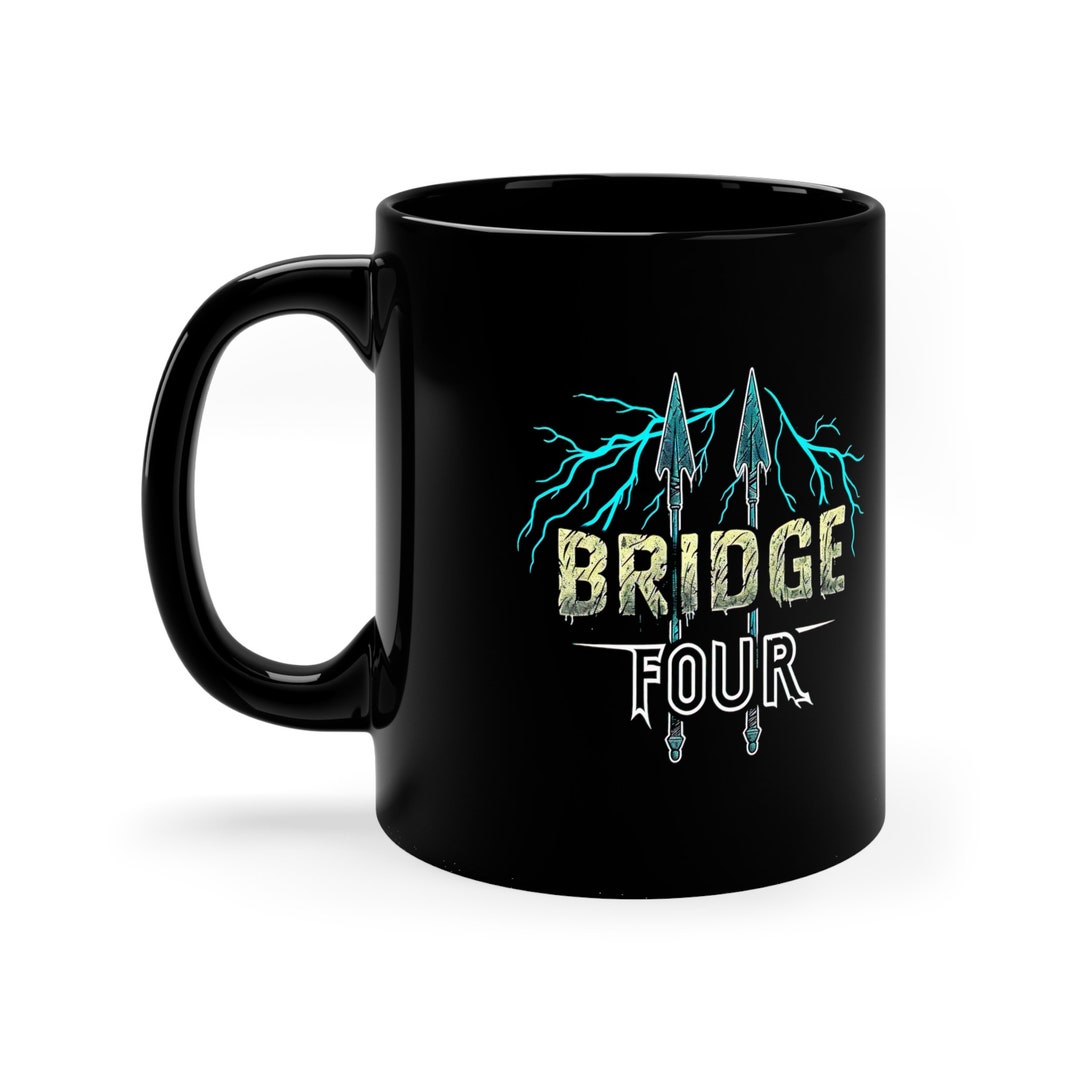 Bridge Four 11oz Mug, Stormlight Archive Inspired, Bookish Gift - Etsy