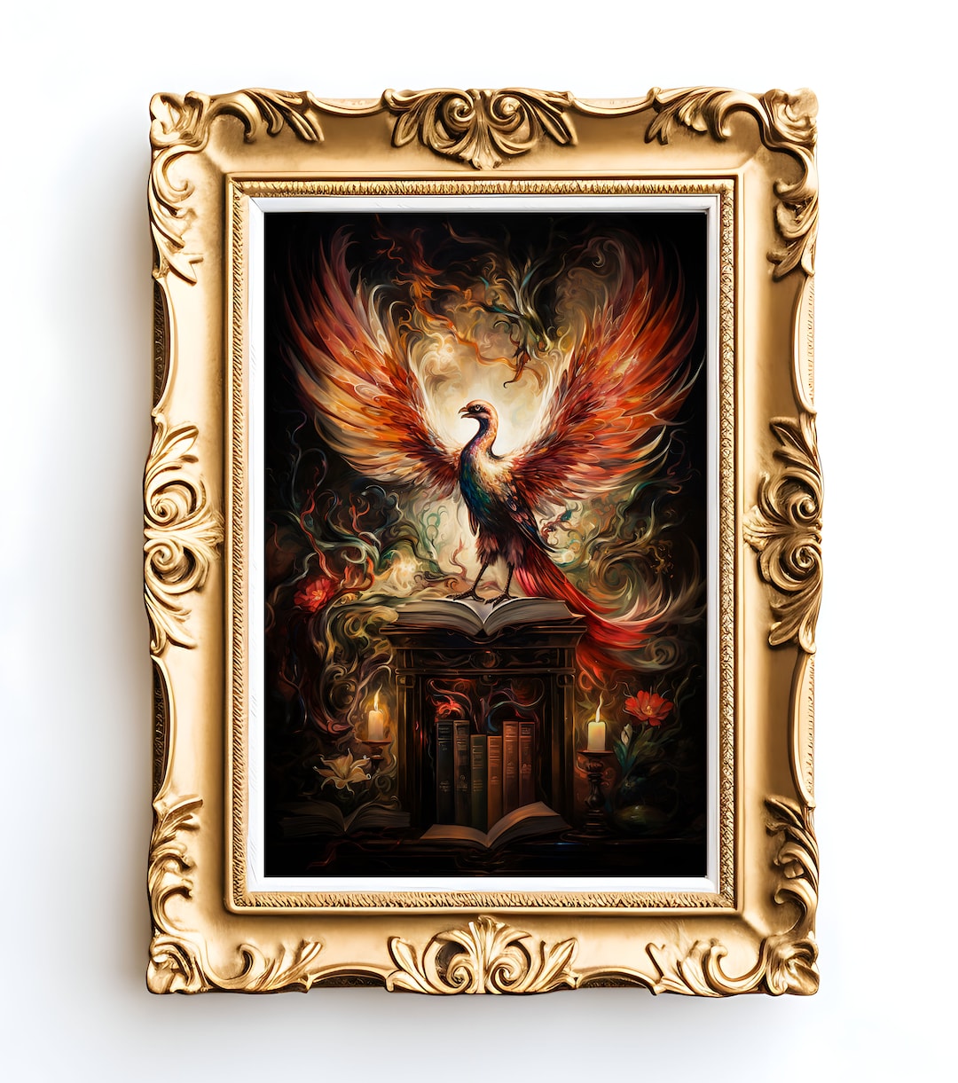 Phoenix Art, Fantasy Art, Mythical Art, Magical Art, Fantasy Landscape ...