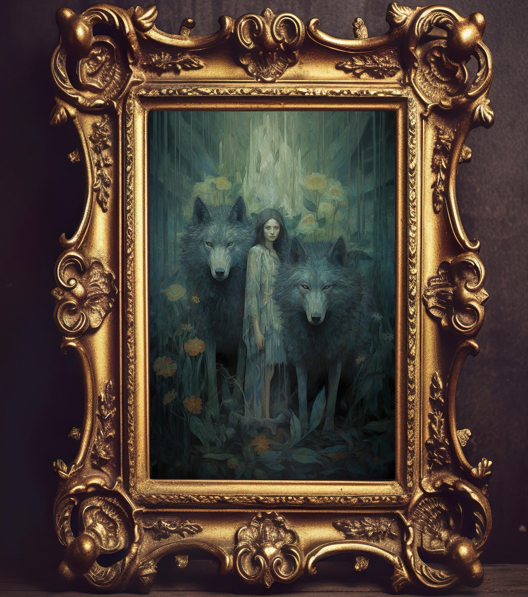 Wolf Art, Fantasy Art, Mythical Art, Magical Art, Fantasy Landscape Art ...