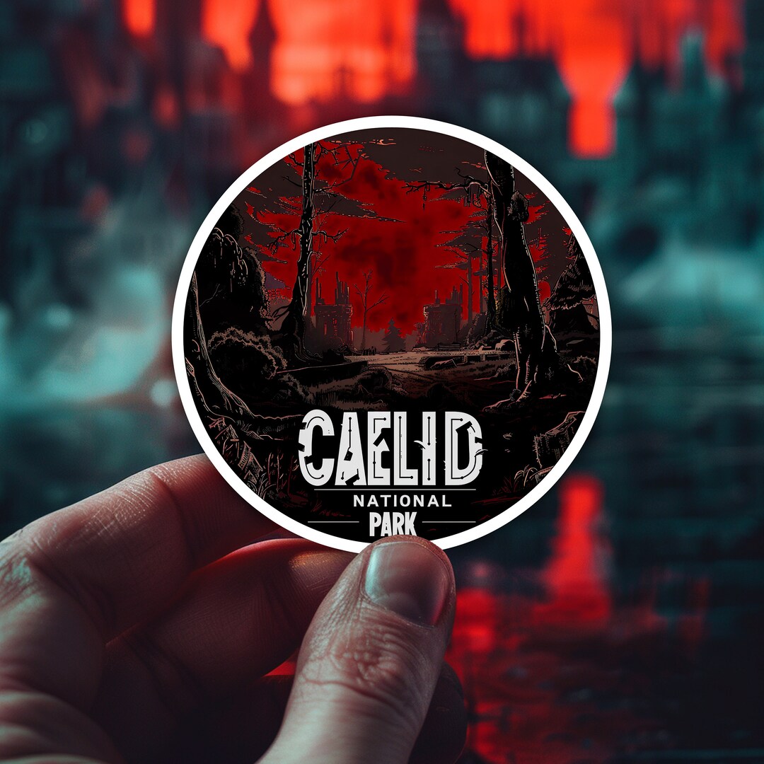 Caelid National Park Sticker Waterproof Vinyl Sticker Elden Ring ...