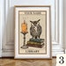 Custom Library Name Art, Bookshelf Artwork, Sign Personalized Name ...