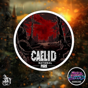Caelid National Park Sticker Waterproof Vinyl Sticker Elden Ring ...