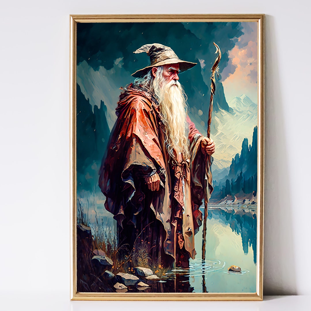 Wizard Art, Fantasy Art, Mythical Art, Magical Art, Digital Download ...
