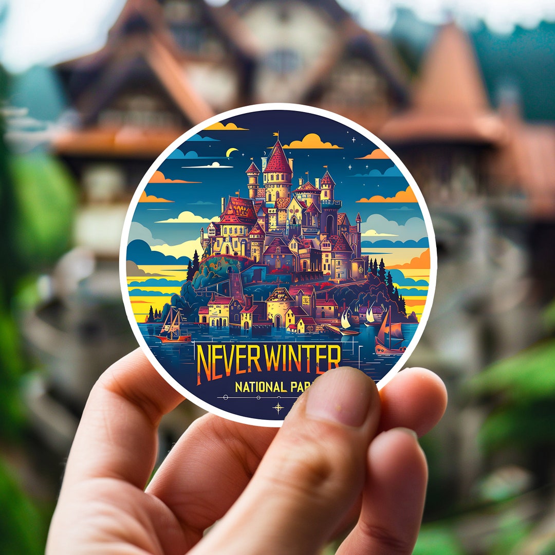 Neverwinter National Park Sticker Waterproof Vinyl Sticker Dungeons and ...
