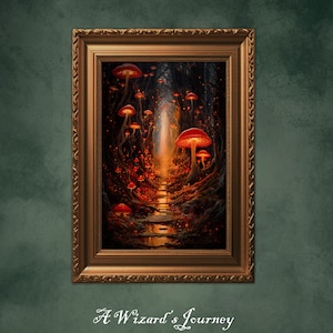 Dark Cottagecore Fantasy Bundle Set of 3 Prints Moody - Etsy