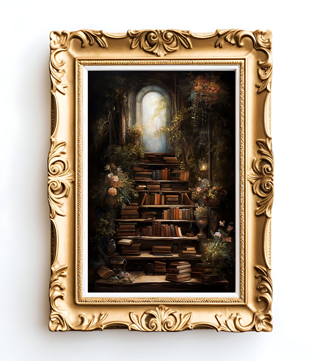 Fantasy Library Art, Books and Reading Art, Fantasy Art, Mythical Art ...
