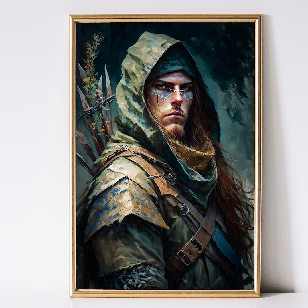 Ranger Art, Fantasy Art, Mythical Art, Magical Art, Digital Download ...