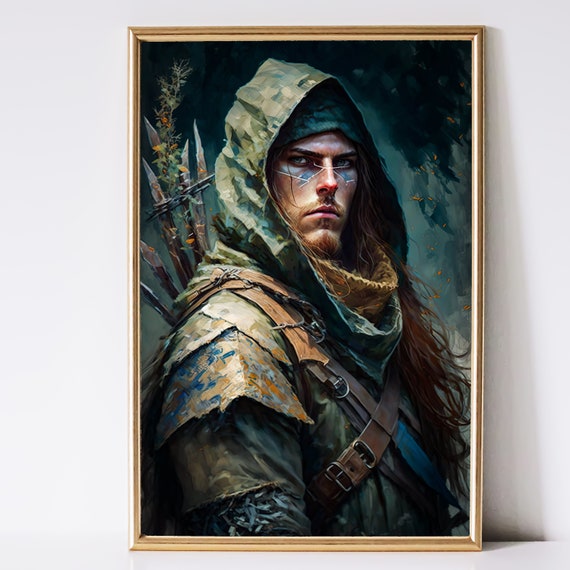 Medieval Ranger Painting