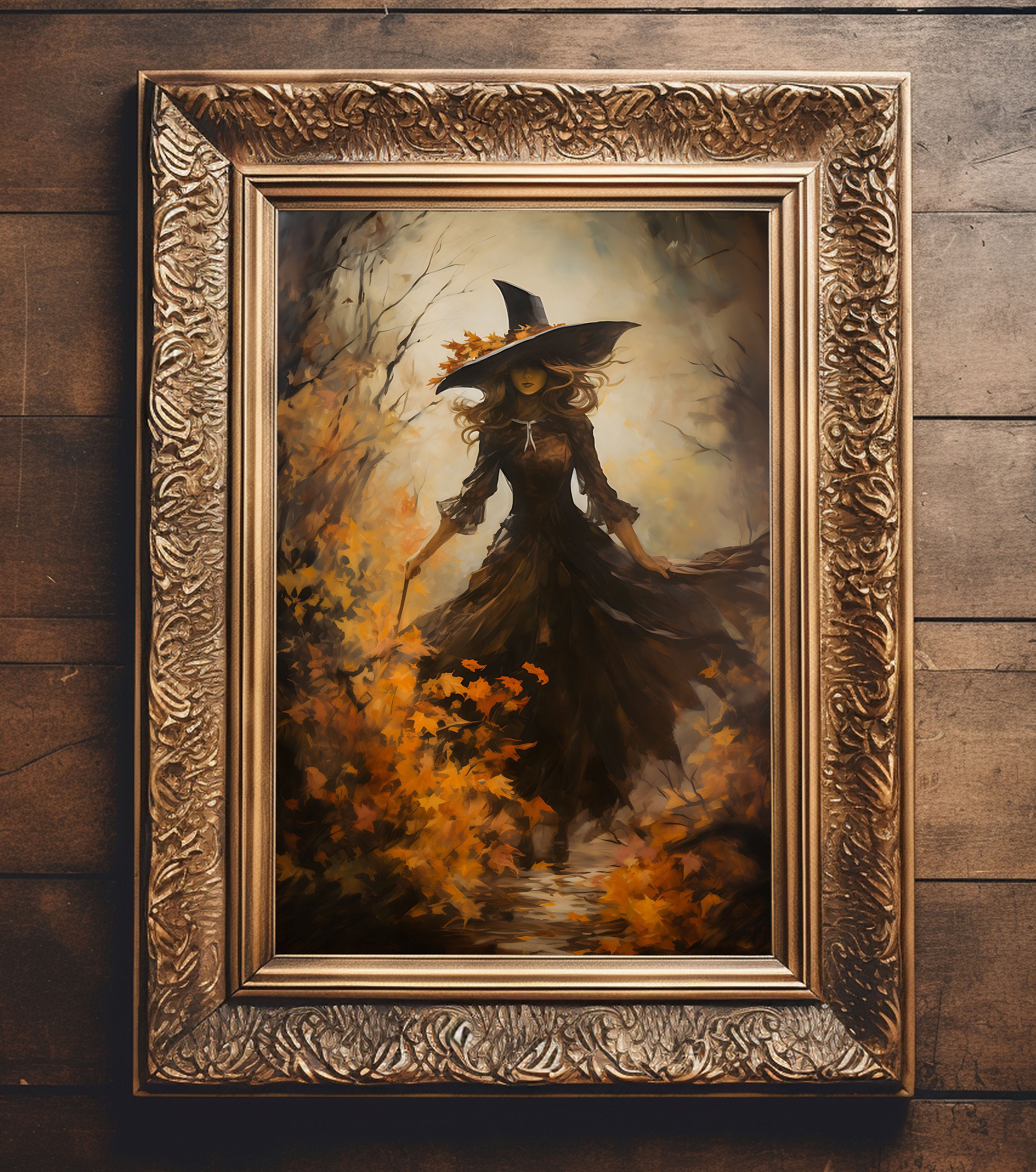Witch Art Fantasy Art Mythical Art Magical Art Digital - Etsy