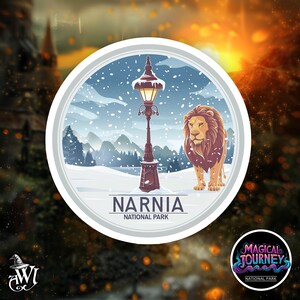 Narnia National Park Sticker Waterproof Vinyl Sticker Narnia Sticker ...