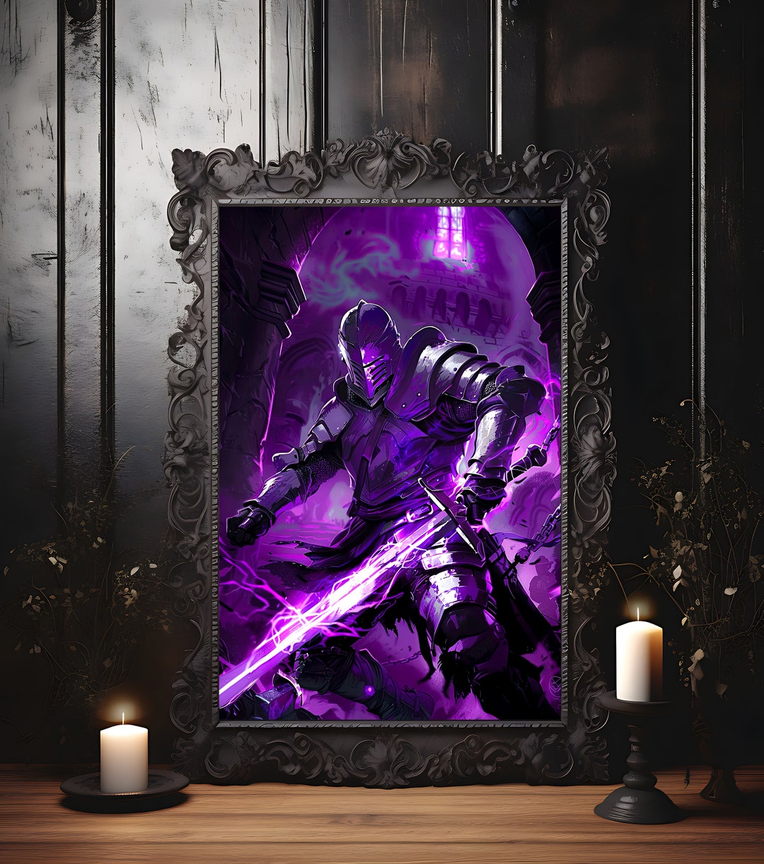 Void Knight, Last Epoch Inspired Art, Gaming Poster Art, RPG Fan Gift ...
