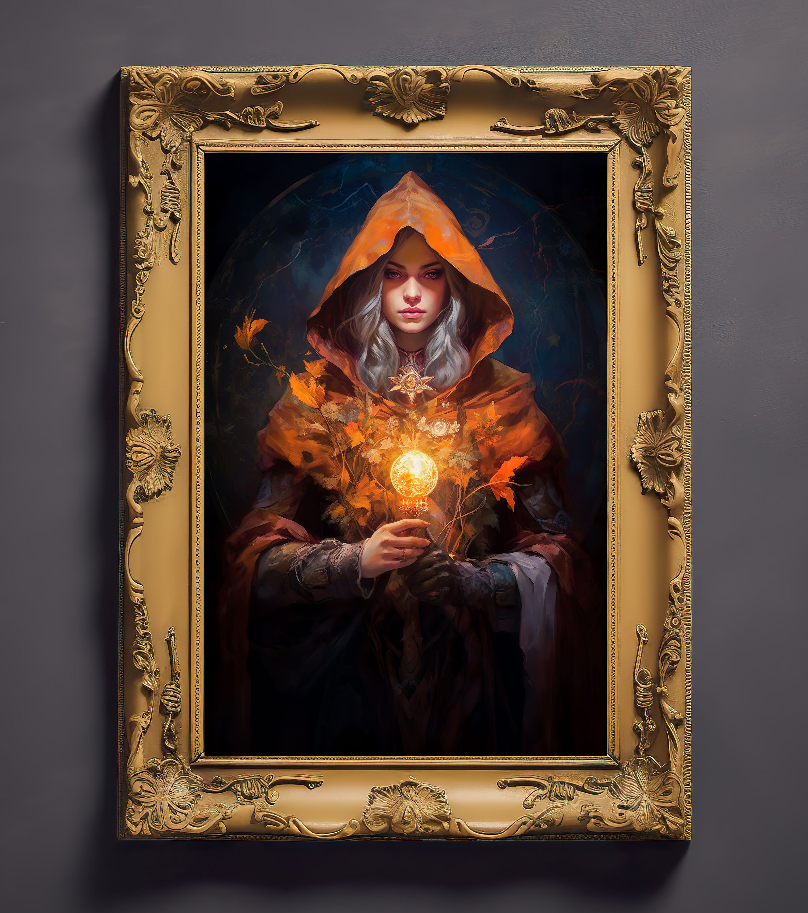 Sorcerer Art Fantasy Art Mythical Art Magical Art Digital - Etsy