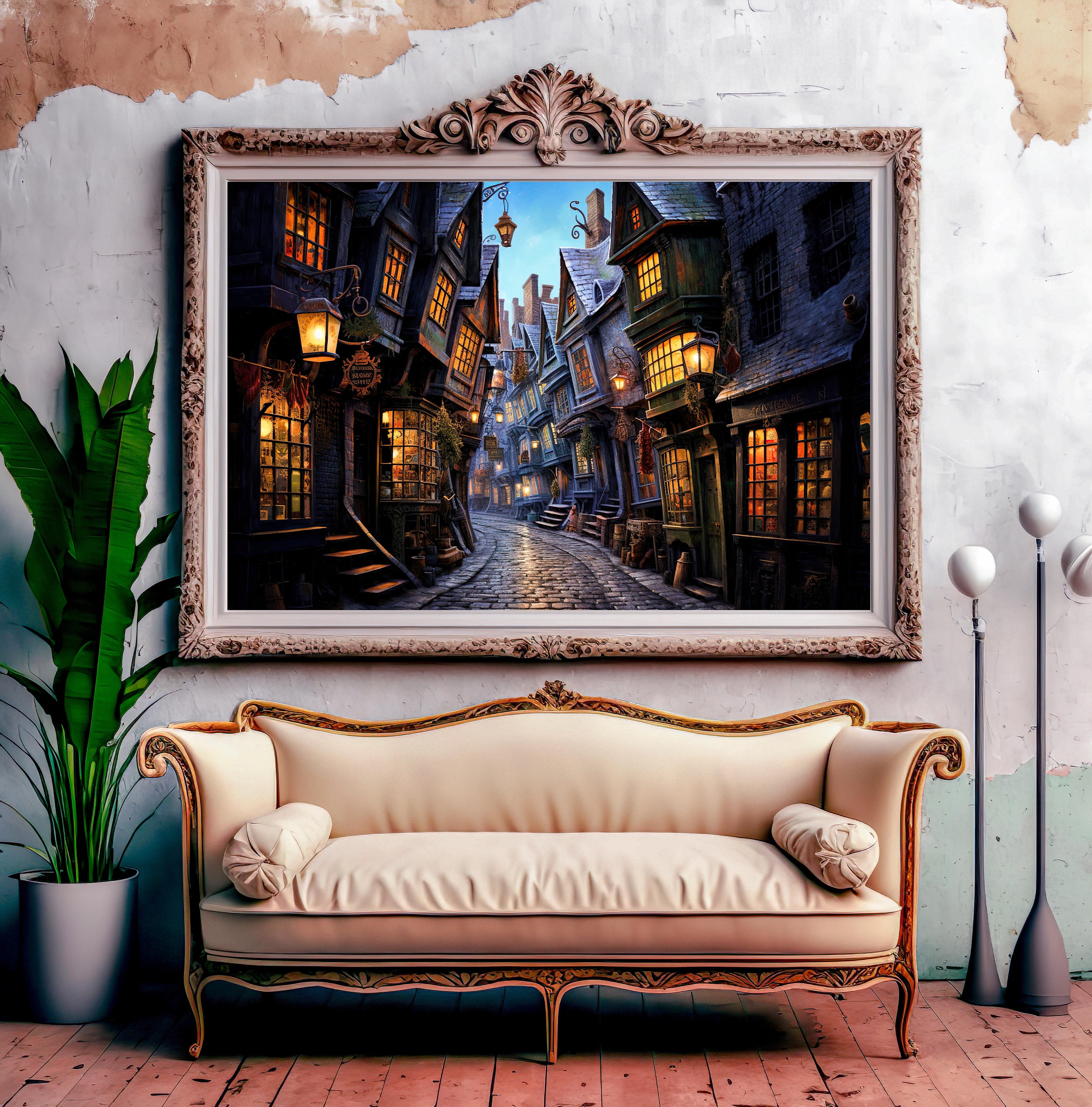 Fantasy Alley Art Fantasy Alley Fantasy Art Magical Art - Etsy