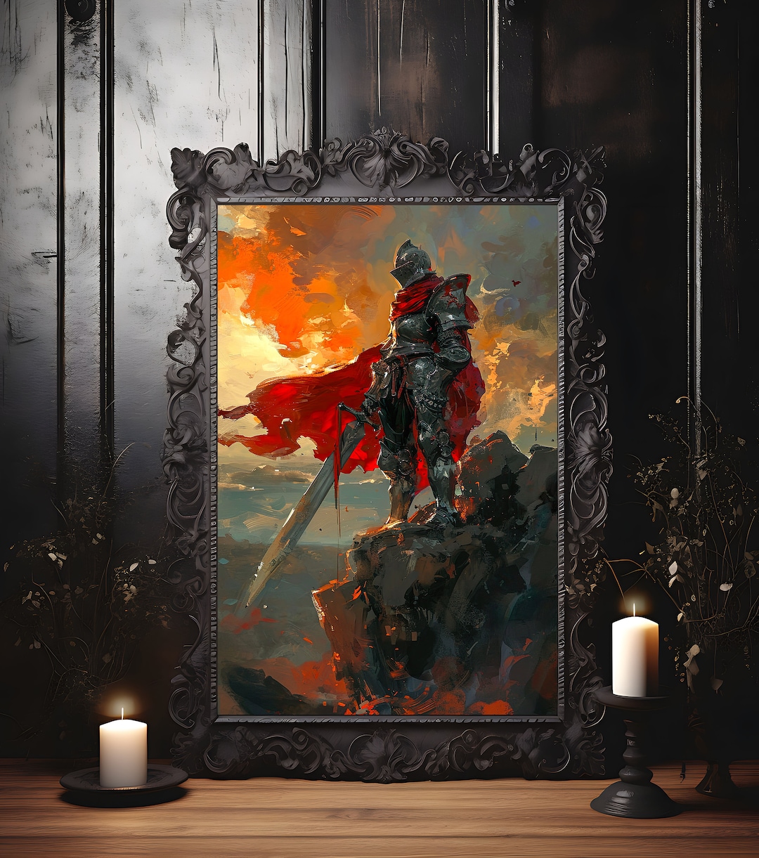 Paladin Knight Portrait, Fantasy Art, Mythical Art, Magical Art ...
