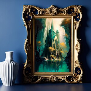 Elven City Art, Fantasy Art, Mythical Art, Magical Art, Fantasy ...
