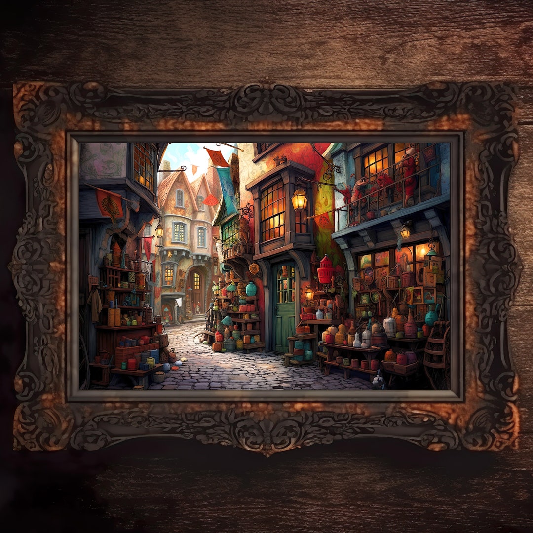 Fantasy Alley Art , Fantasy Alley, Fantasy Art, Magical Art, Fantasy ...