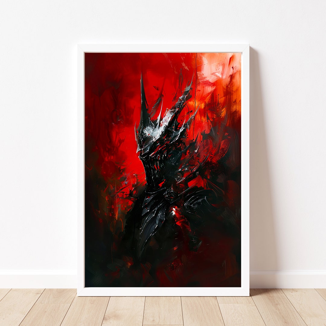 Sauron, Lord of the Rings Inspired Art, Books and Reading Art, the ...