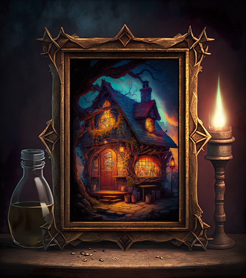 Tavern Art Fantasy Art Mythical Art Magical Art Fantasy - Etsy