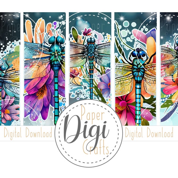 Dragonfly Bookmark - Etsy UK