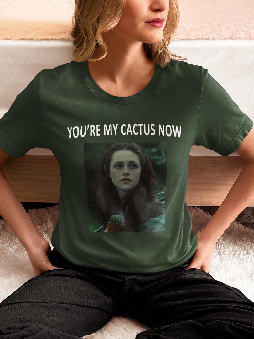 Kristen Stewart Bella Twilight My Cactus Shirt - Vintage Isabella Swan ...