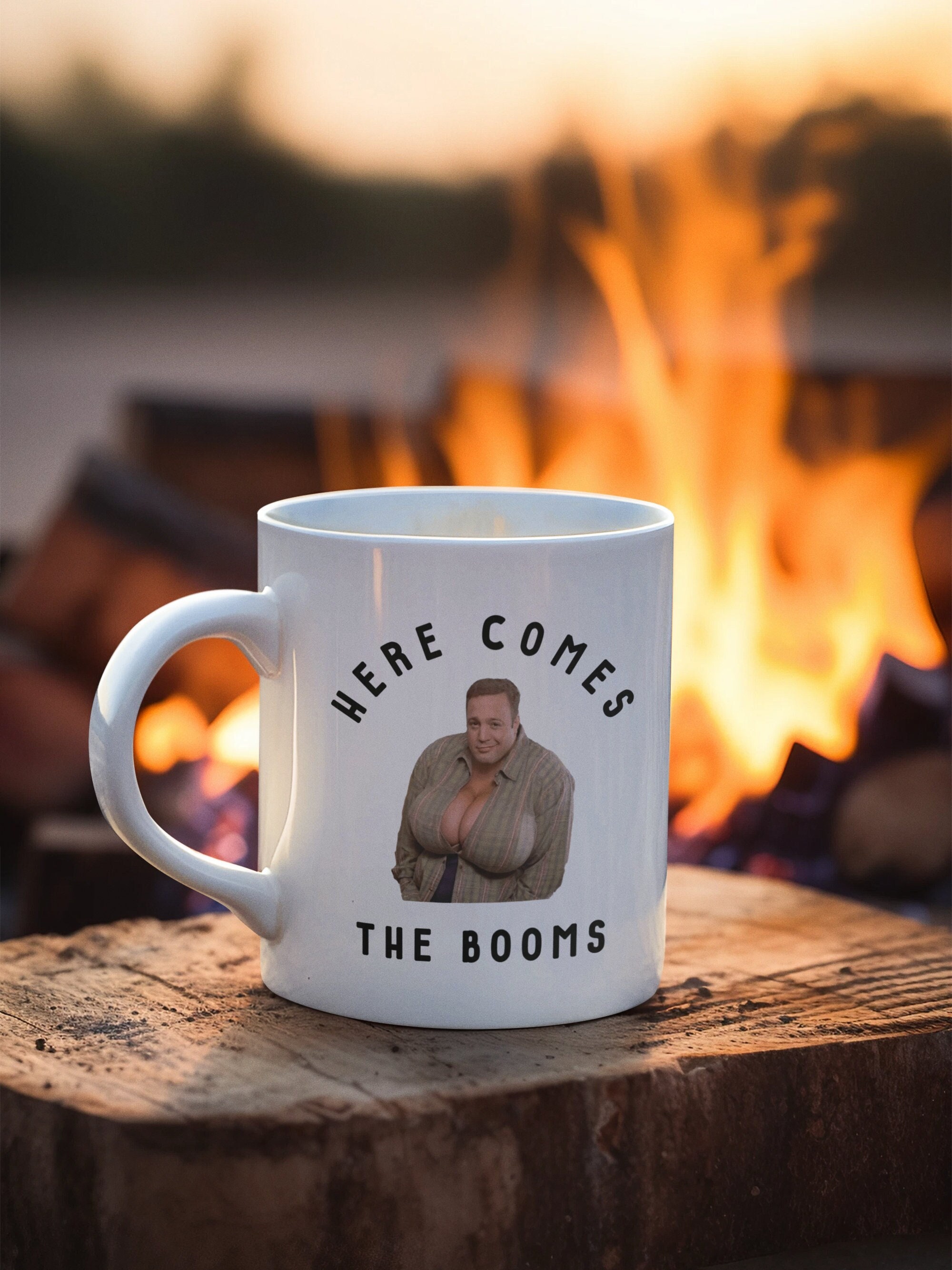 Funny Kevin James Here Comes the Booms Coffee Mug Funny 11 Ounce Coffee ...