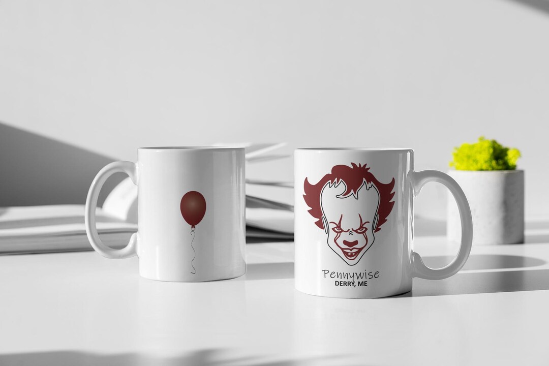 Pennywise Scary Season Coffee Mug Spooky Halloween It, Pennywise the ...