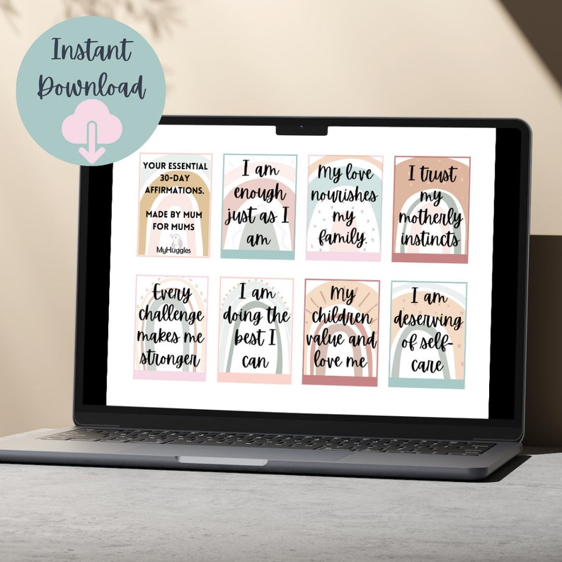 Affirmation Cards, Positive Quote Flash Cards, Affirmations Cards, Self ...