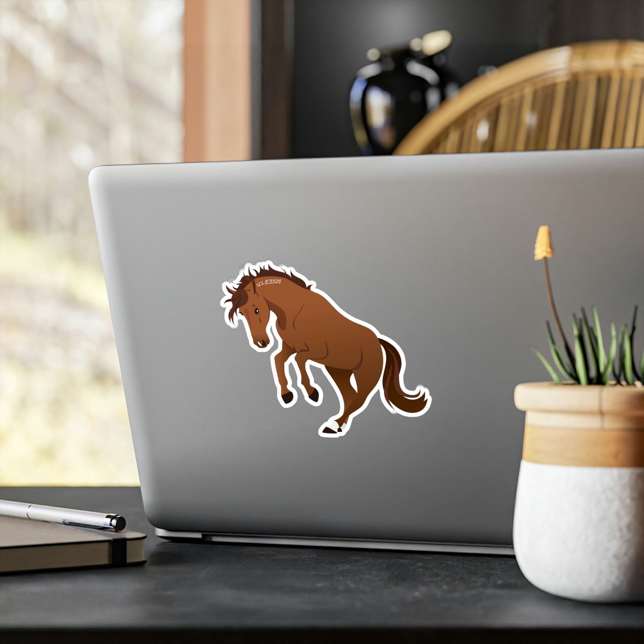 The Little Red Mare Sticker - Etsy