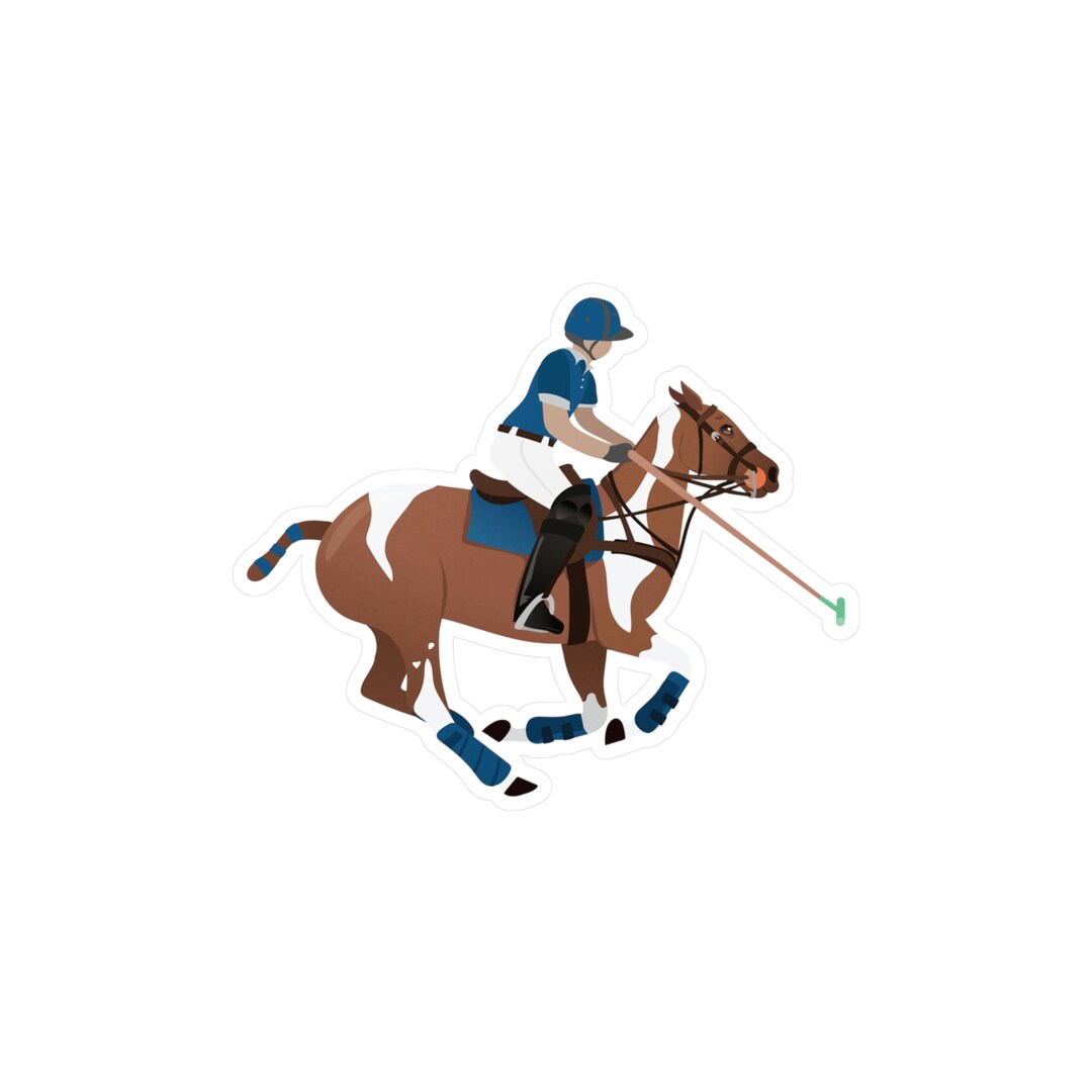 Polo Pony Sticker - Etsy