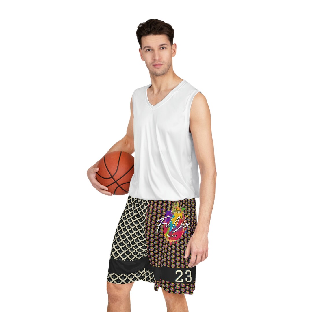 Custom All Over Print Basketball Shorts - Sublimation Gift for Birthday ...